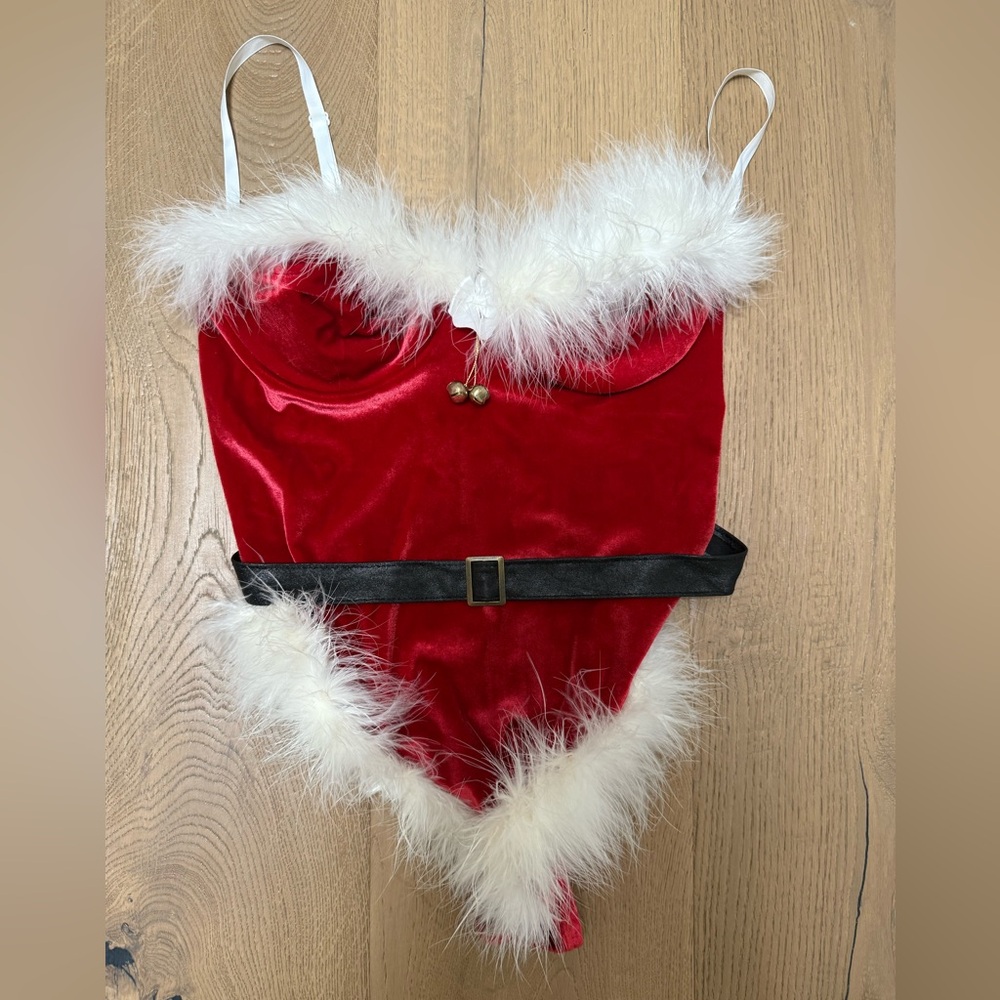Vintage Christmas Red Velvet Lingerie From Fredrick’s… - Gem